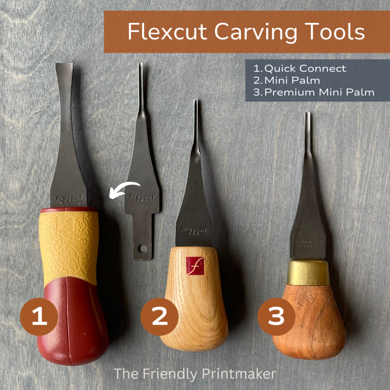 The Best Carving Tools for Printmaking - The Friendly Printmaker