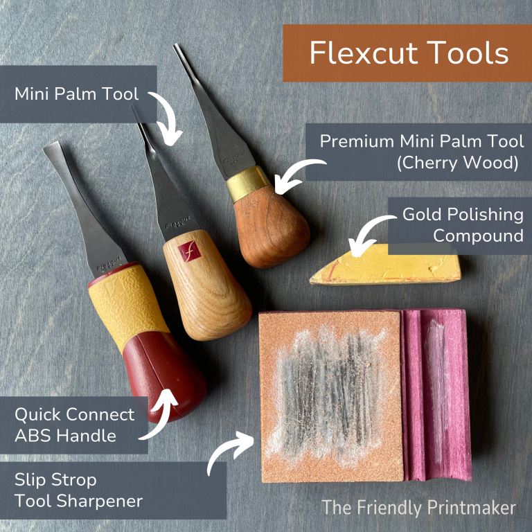 The Best Carving Tools for Printmaking - The Friendly Printmaker